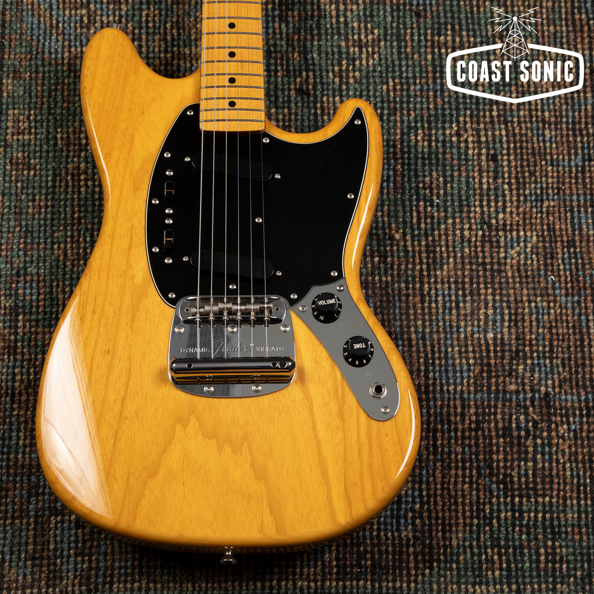 2007-2010 Fender '70s Reissue Mustang MG77 Made in Japan - Natural – Coast Sonic
