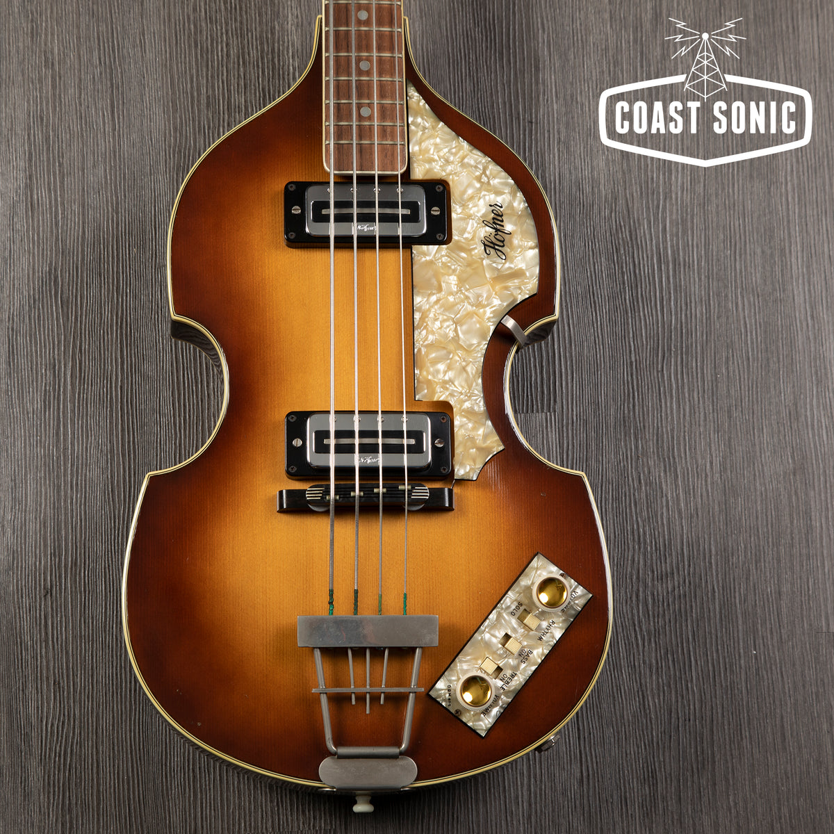 Vintage 1970 Hofner 500/1 Violin Bass Made in Germany Beatle Bass ...