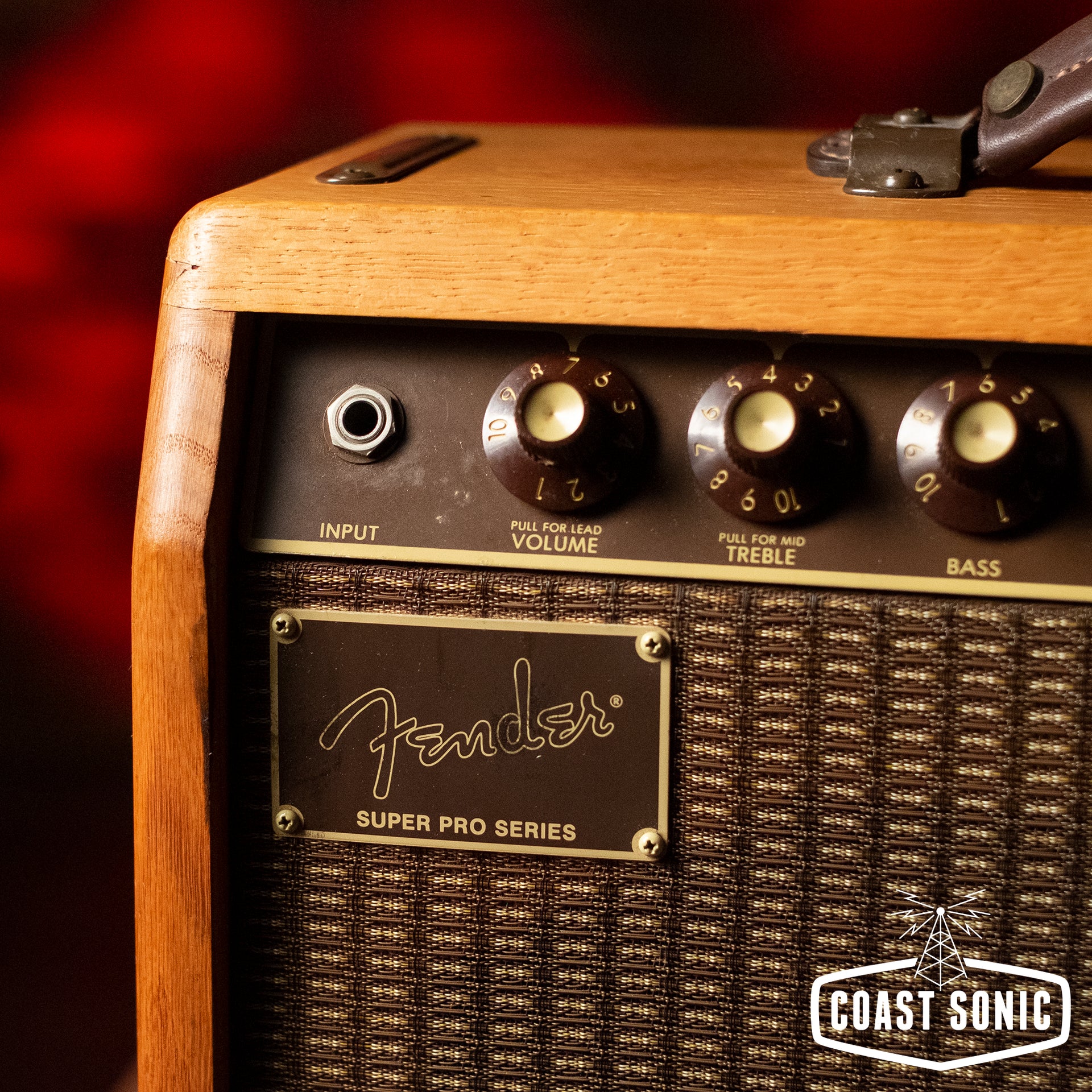 RARE 1984 Fender Super Champ Pro Paul Rivera Solid Oak Cabinet – Coast ...