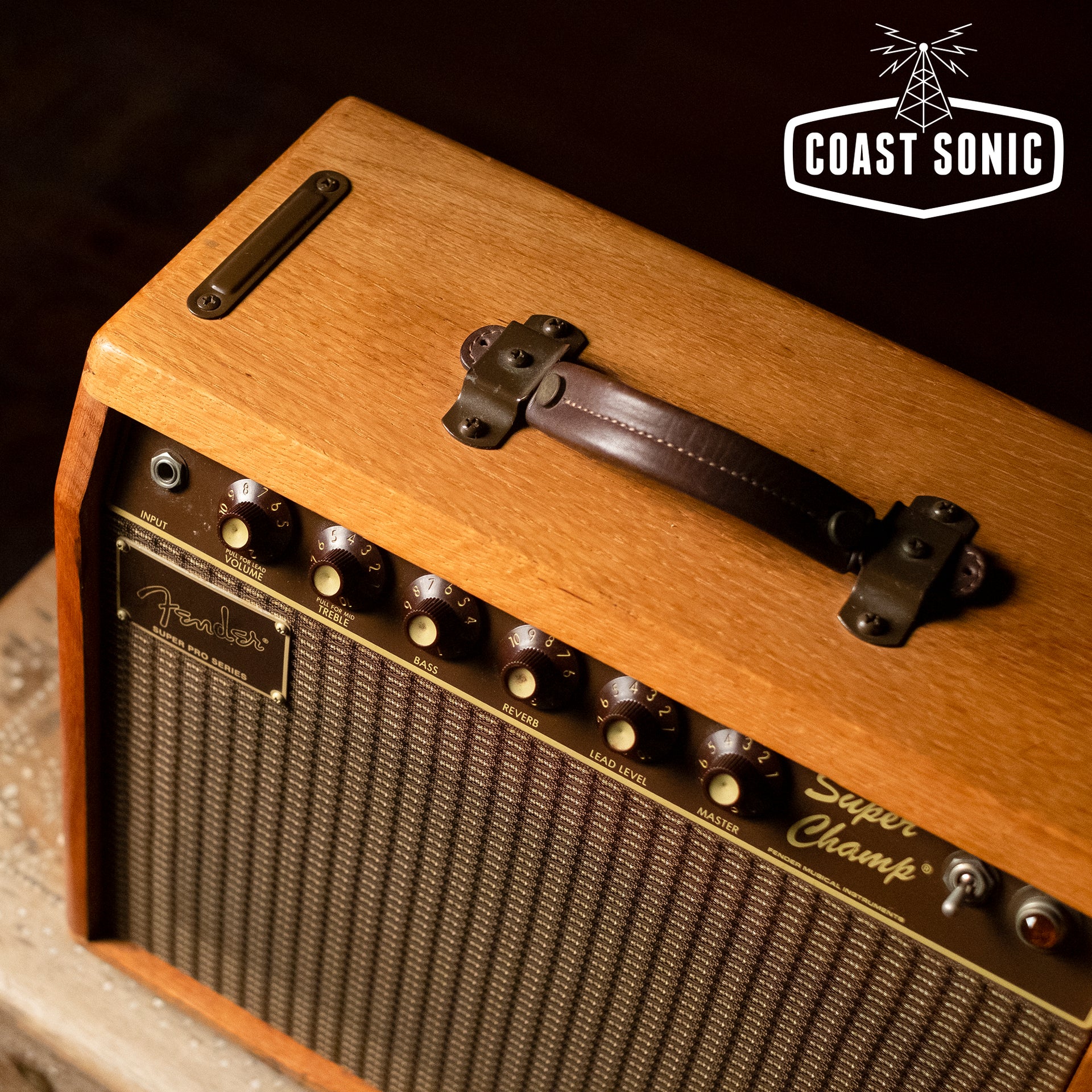 RARE 1984 Fender Super Champ Pro Paul Rivera Solid Oak Cabinet – Coast ...