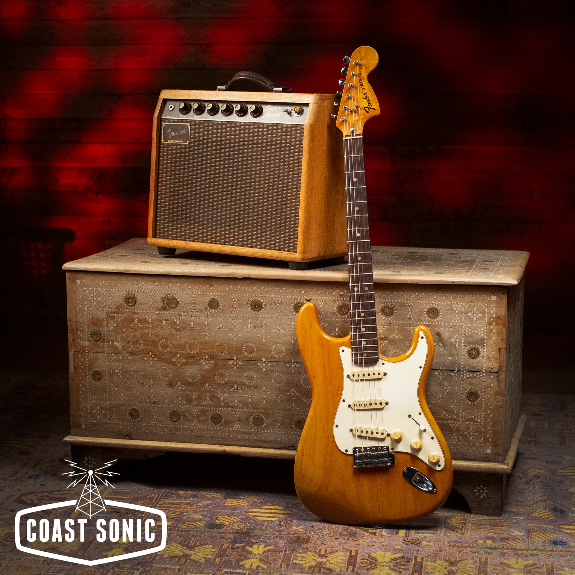 RARE 1984 Fender Super Champ Pro Paul Rivera Solid Oak Cabinet – Coast ...
