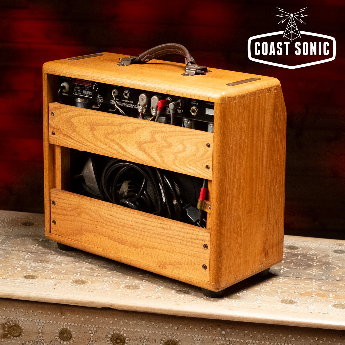 RARE 1984 Fender Super Champ Pro Paul Rivera Solid Oak Cabinet – Coast ...
