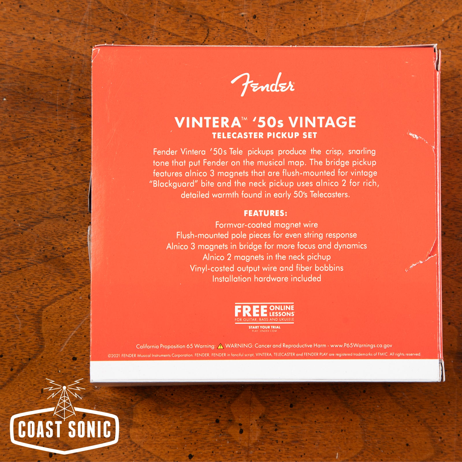 Fender Vintera '50s Vintage Telecaster Pickup Set – Coast Sonic