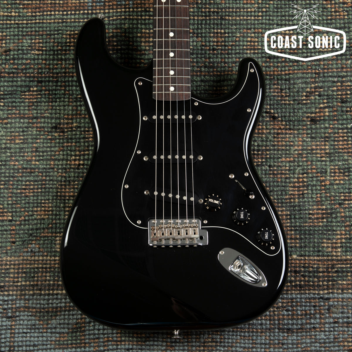 2007 Fender All Black '62 Reissue Stratocaster ST62-70AB Made in Japan ...