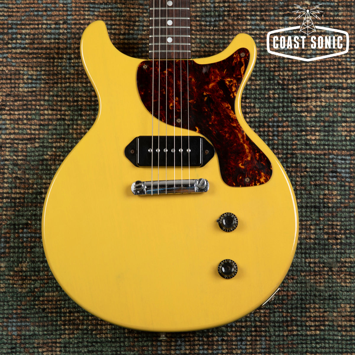 1973 Burny Les Paul Jr DC FTV-70 made in Japan – Coast Sonic