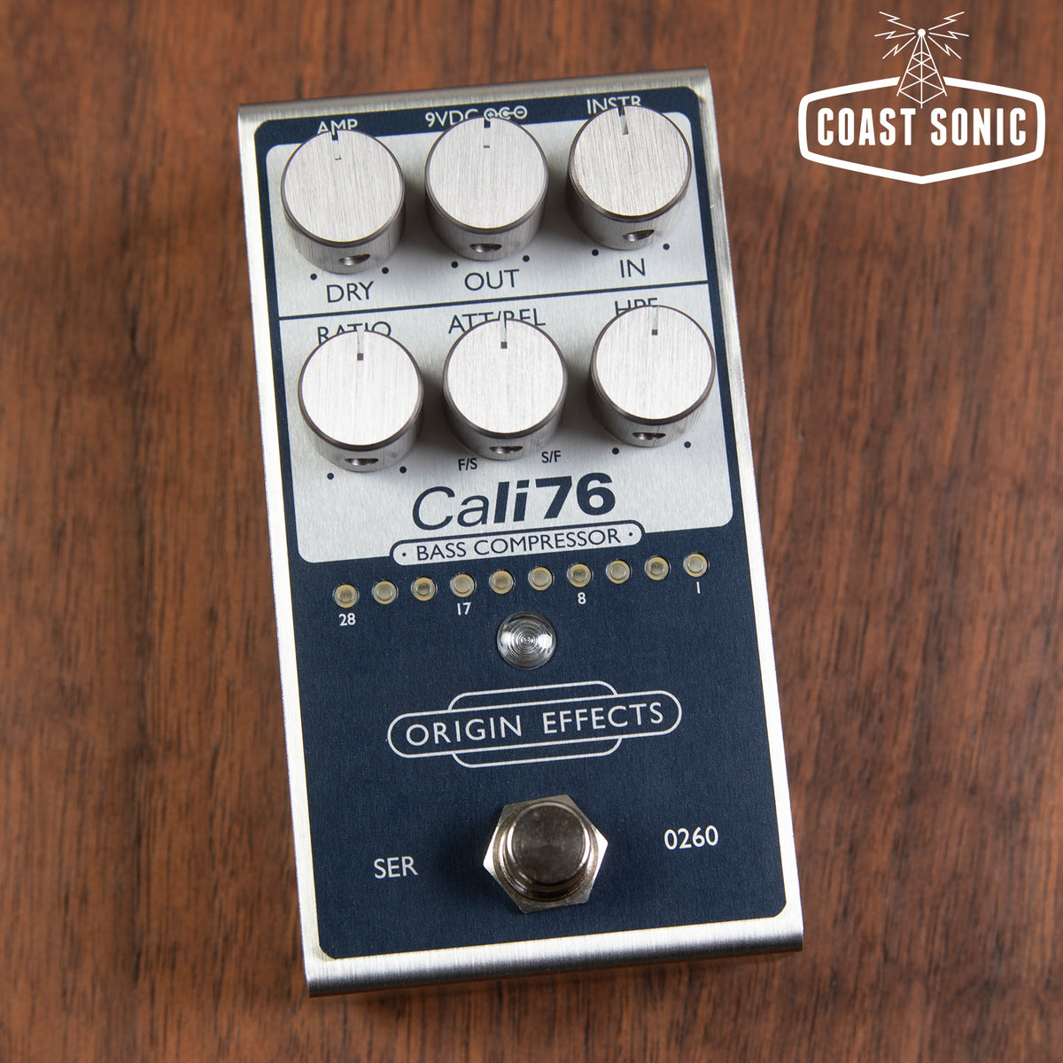Origin Effects Cali76 Bass Compressor Fifteen Blue – Coast Sonic