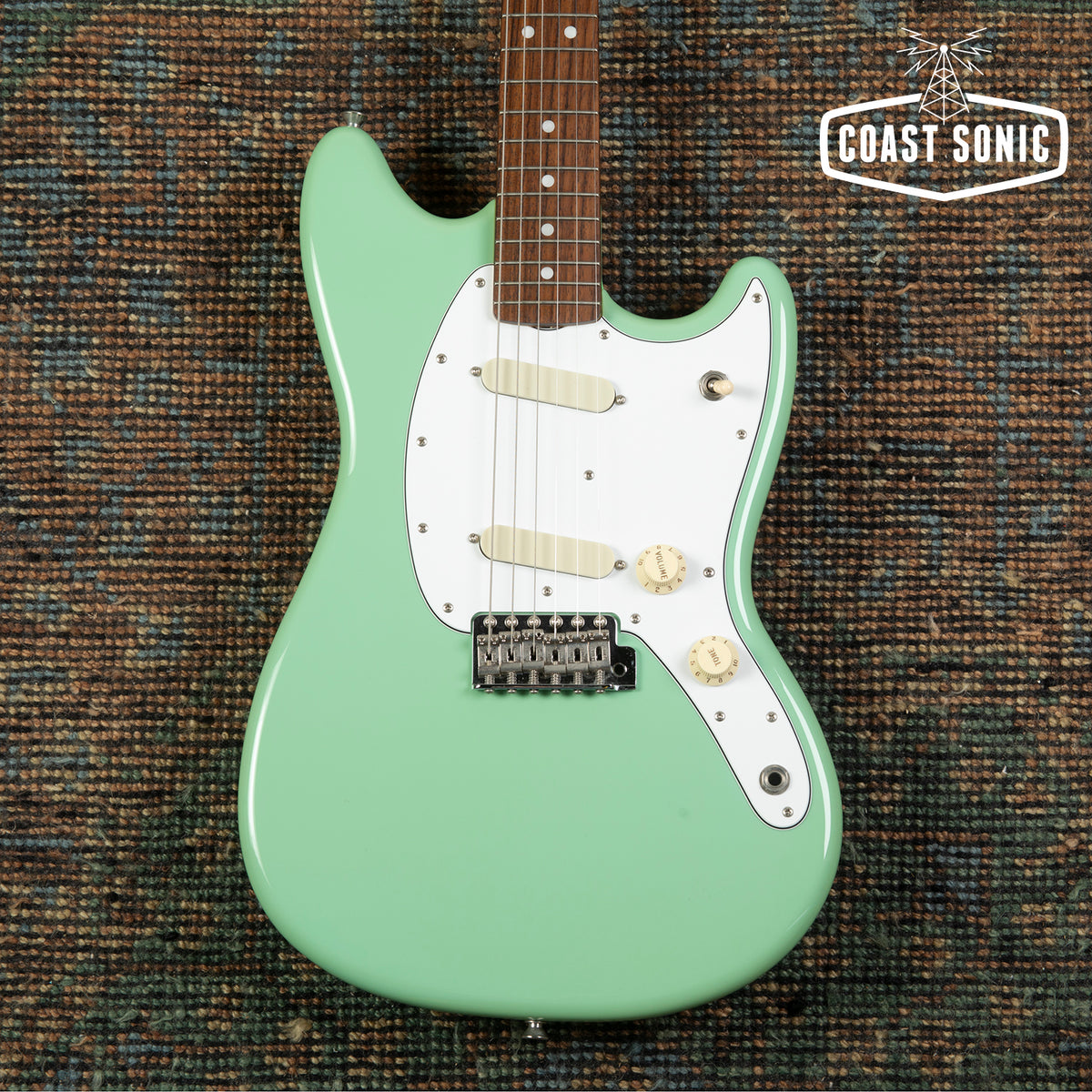 2020 Fender Char Artist Series Mustang Limited Edition Seafoam Green M ...