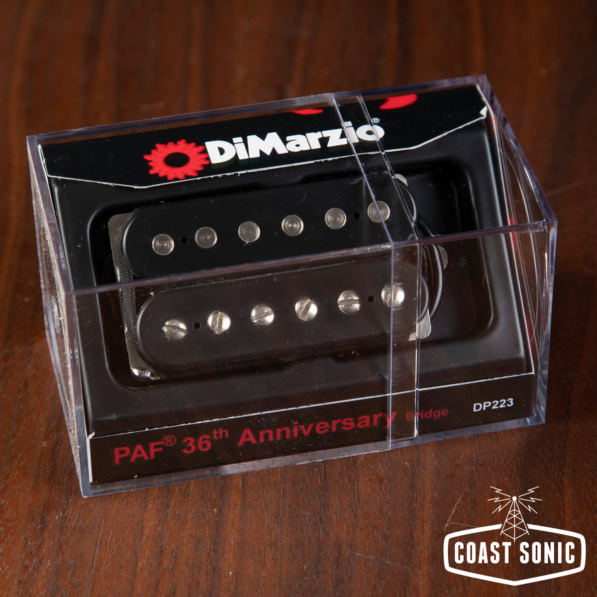 DiMarzio PAF 36th Anniversary Bridge Humbucker - Black – Coast Sonic