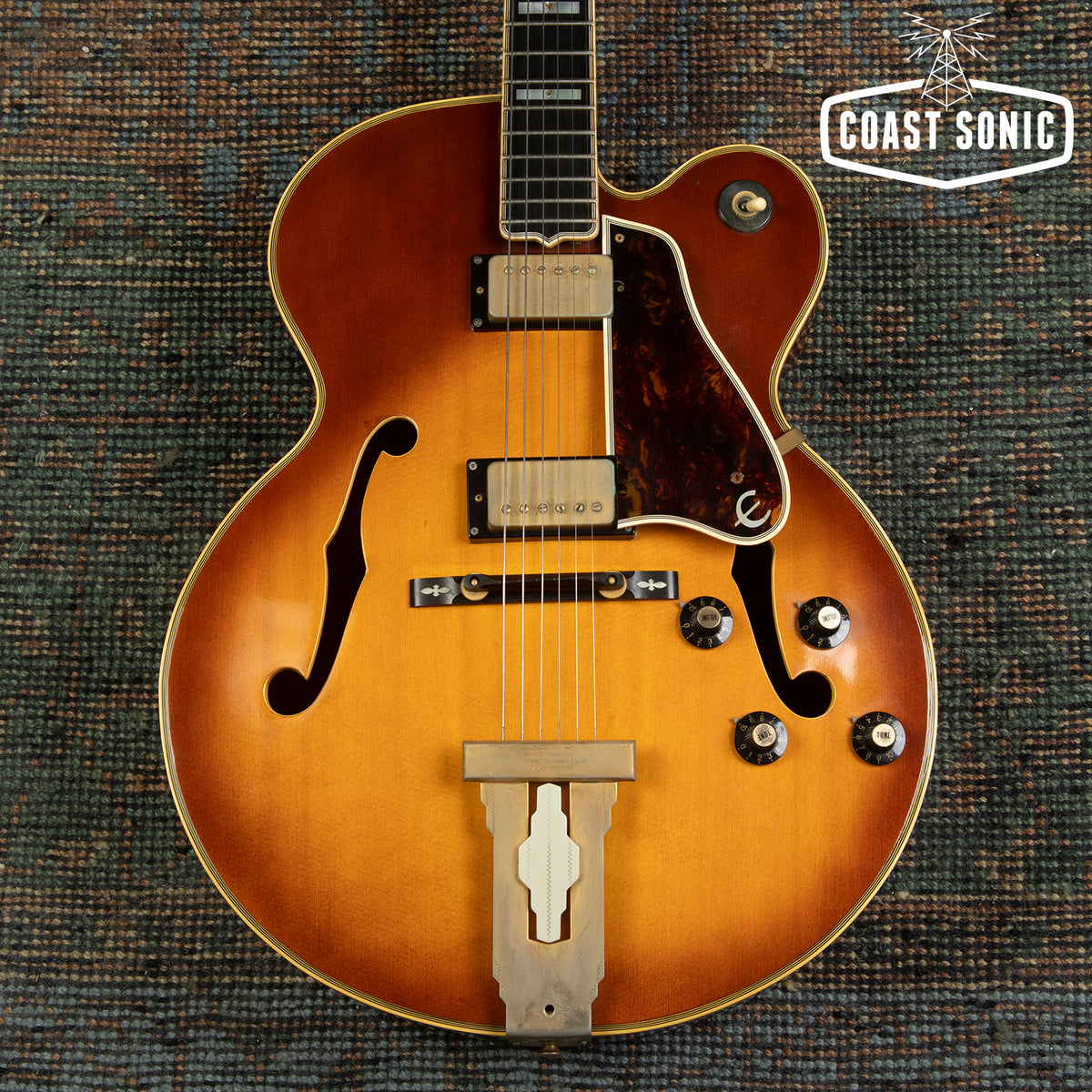 Vintage 1976 Epiphone Emperor Blue Label Made in Japan – Coast Sonic