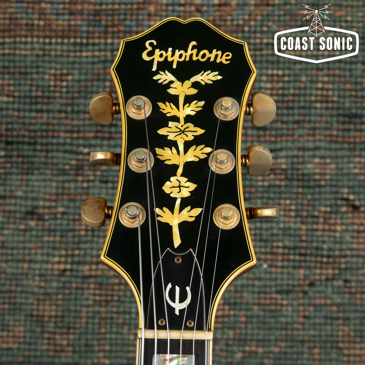 Vintage 1976 Epiphone Emperor Blue Label Made in Japan – Coast Sonic