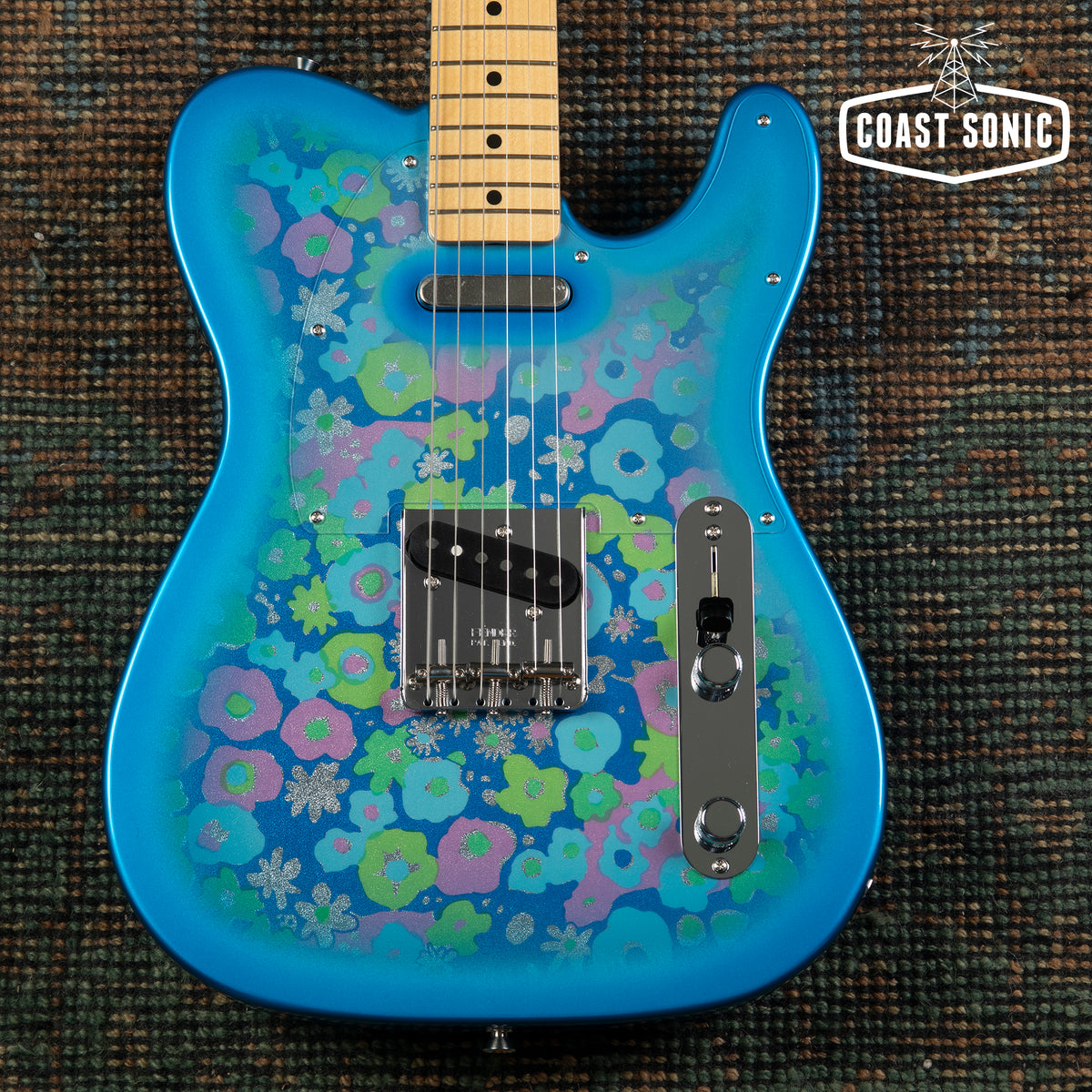 2025 Fender Limited Edition 60s Reissue Blue Flower Telecaster made in ...