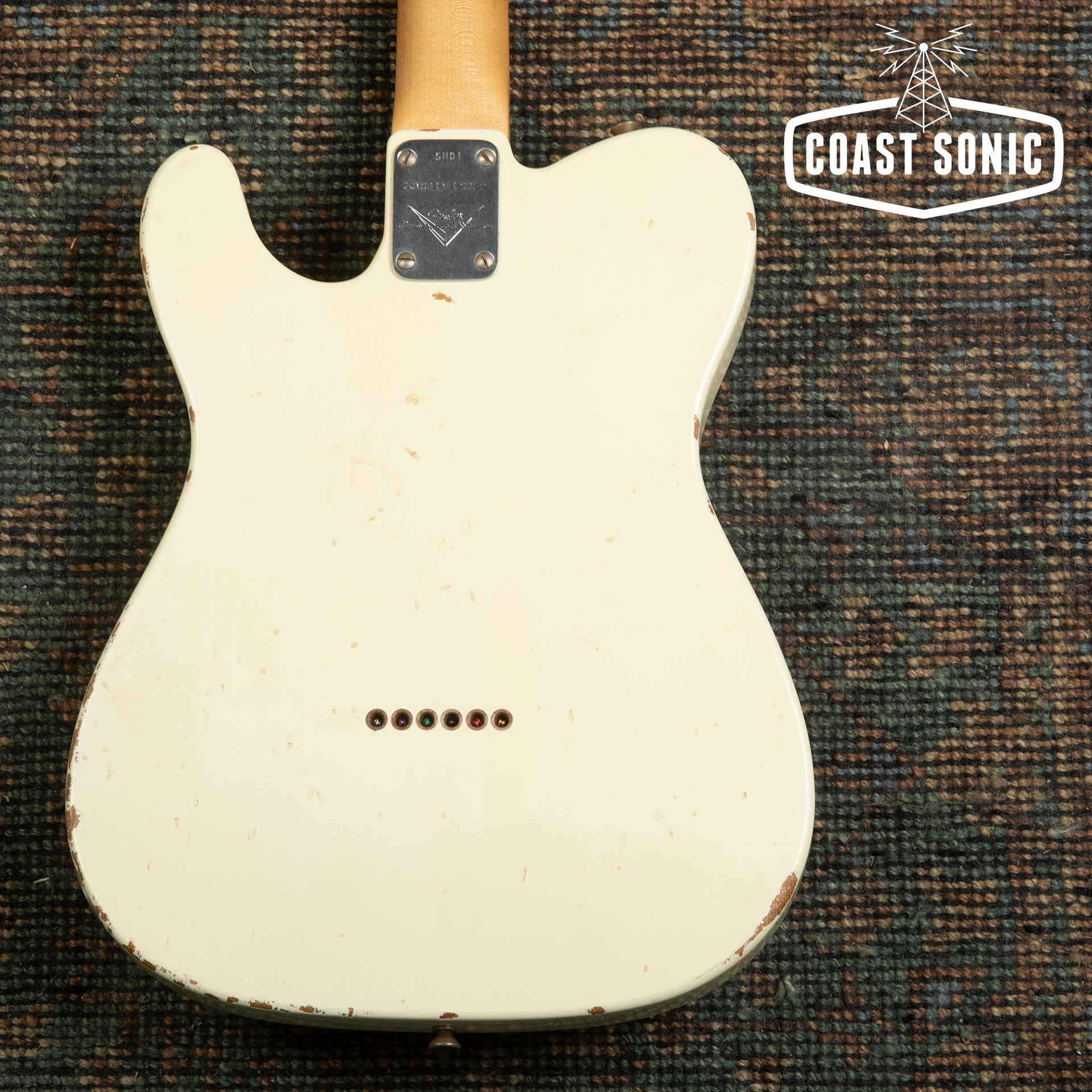 2010 Fender Custom Shop Limited Edition Snake Head Telecaster Relic se ...