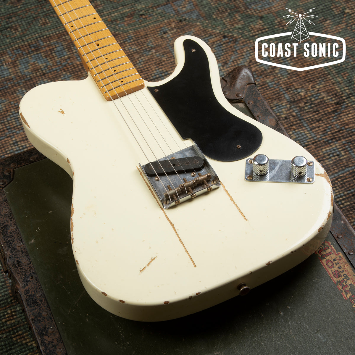 2010 Fender Custom Shop Limited Edition Snake Head Telecaster Relic se ...