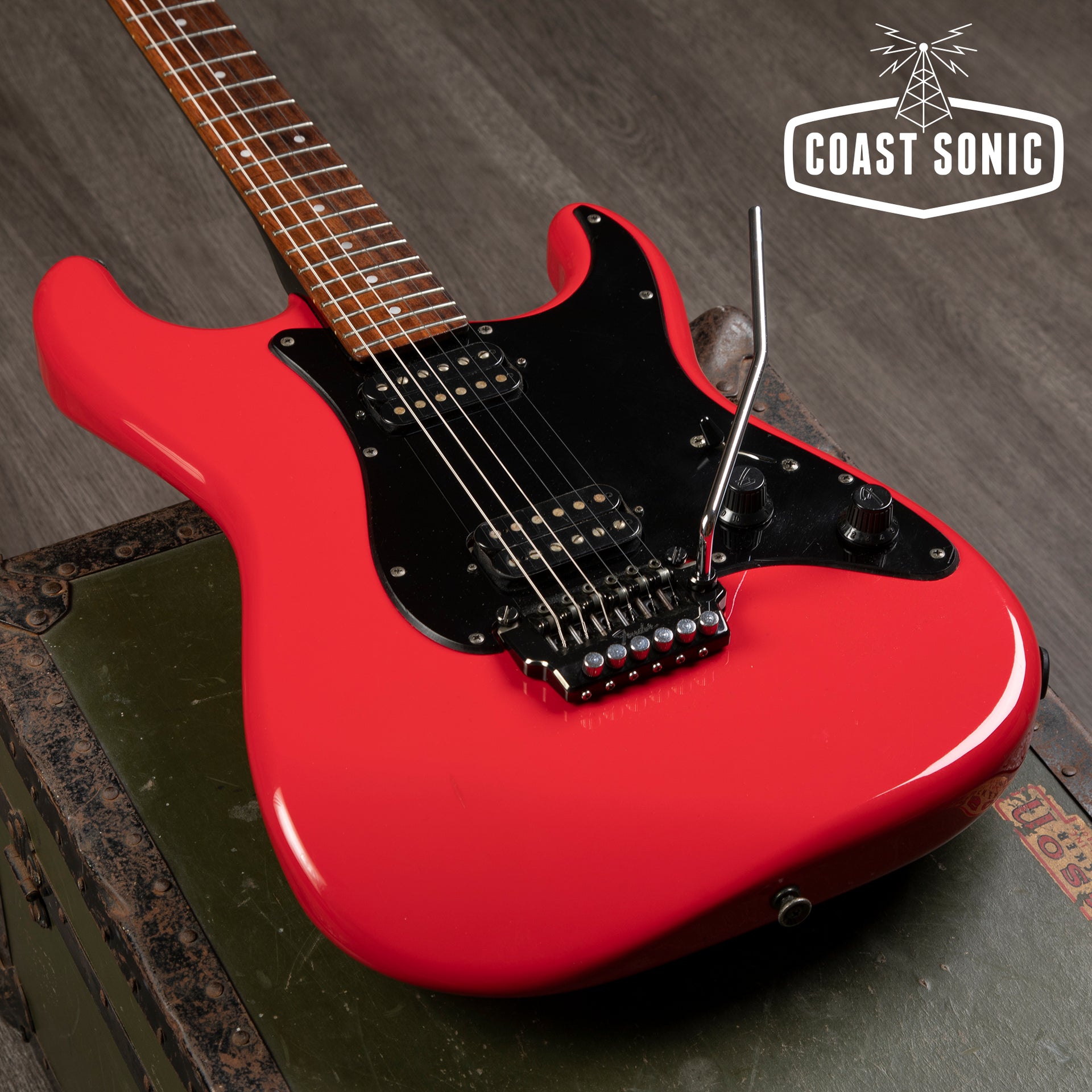 1986 Fender Boxer Stratocaster ST-555 HH, made in Japan – Coast Sonic