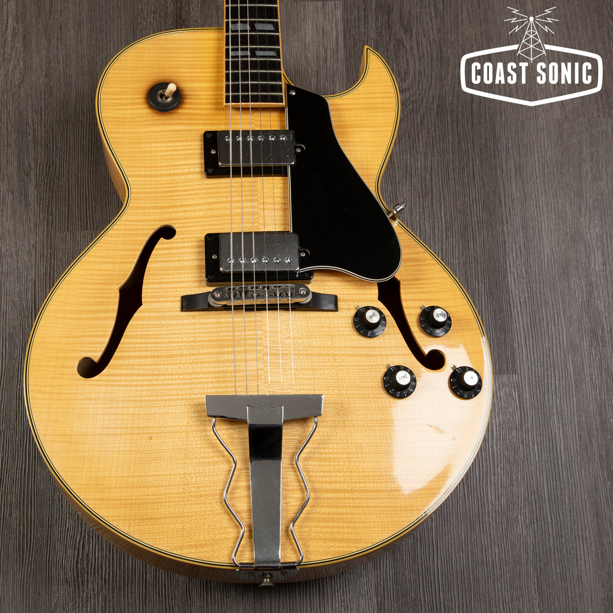 1977 Greco N-60 Made in Japan ES-175 Flame Maple - Fujigen – Coast Sonic