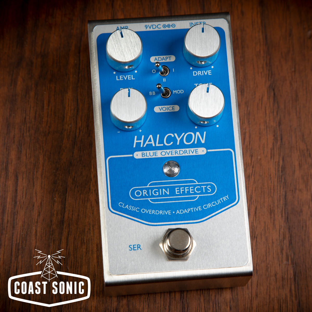Origin Effects Halcyon Blue Overdrive – Coast Sonic