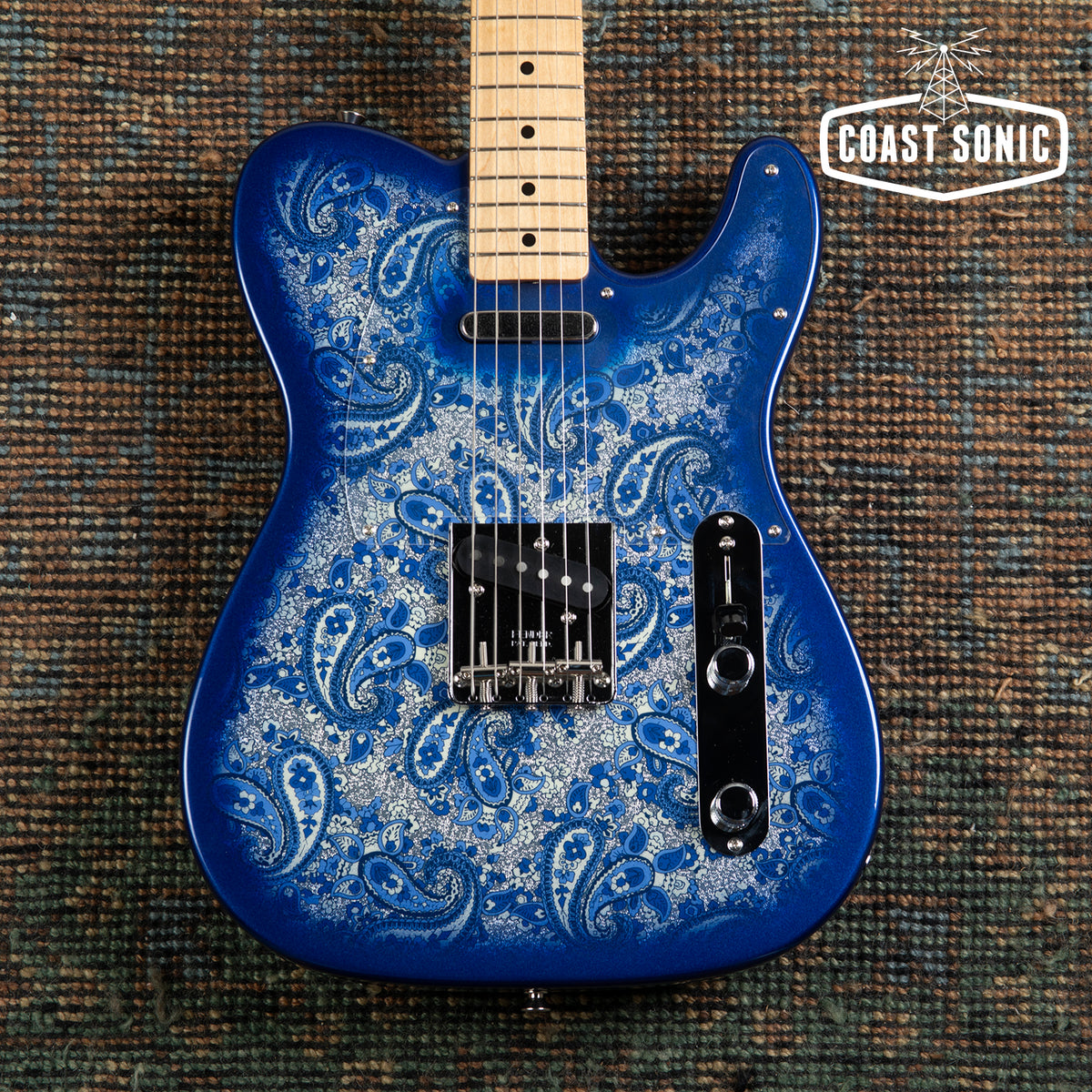 2025 Fender Limited Edition late 60s reissue Indigo Paisley Telecaster ...