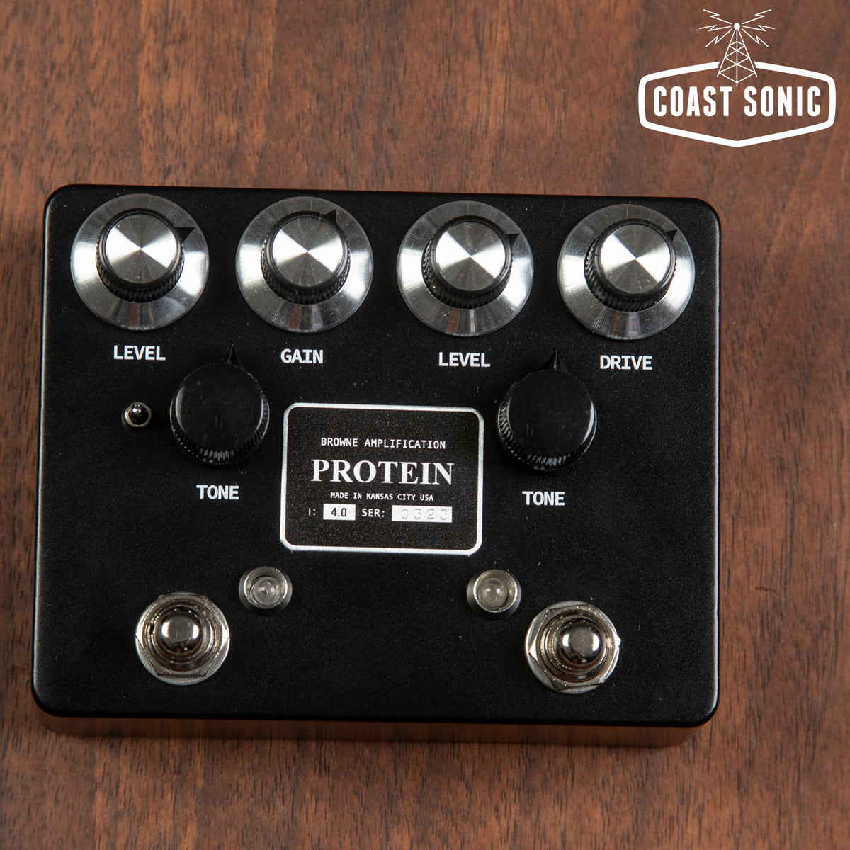 Browne Amplification Protein Dual Overdrive V4 - Black – Coast Sonic