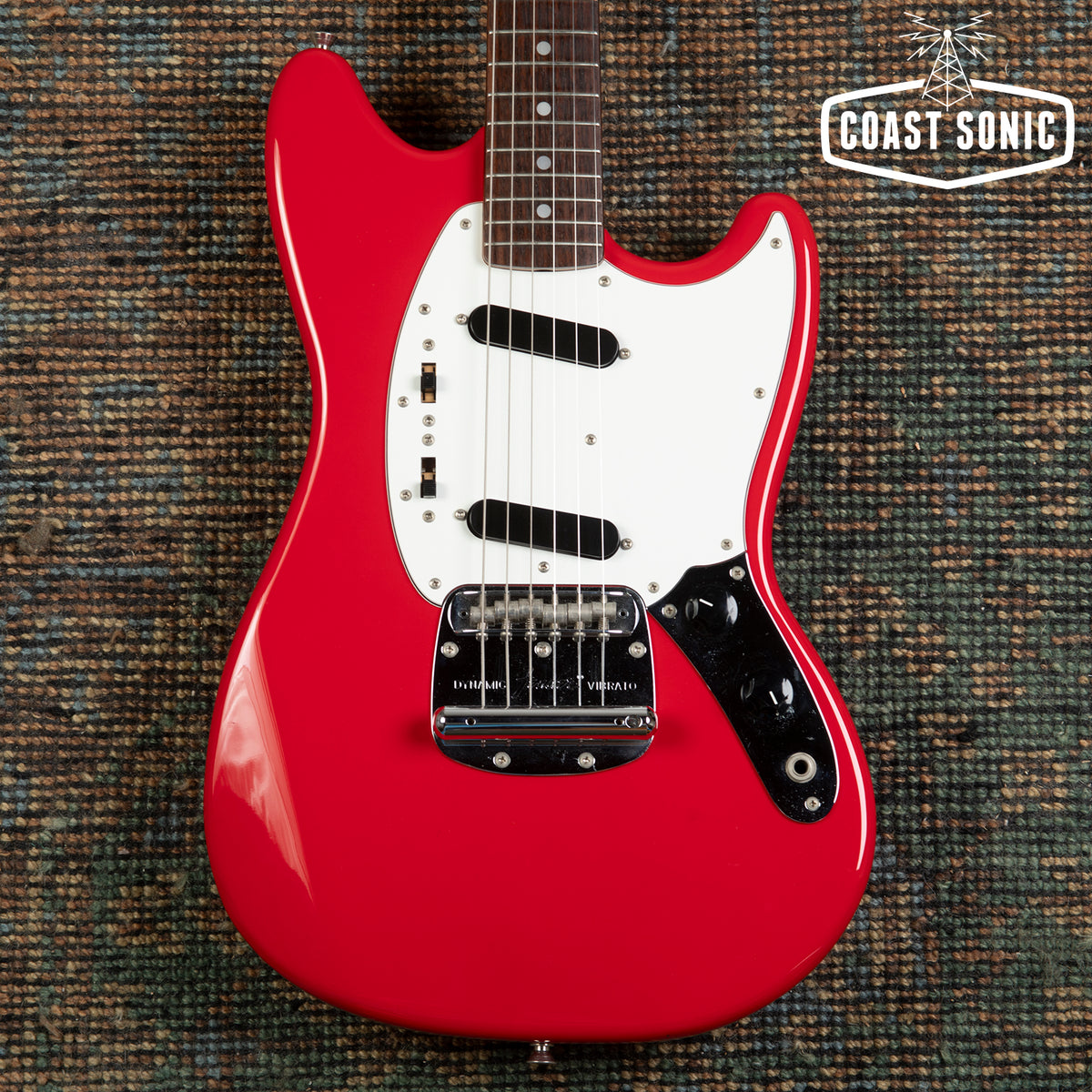 2010 Fender '69 Mustang Reissue Made in Japan - Red w/ Matching Headst ...