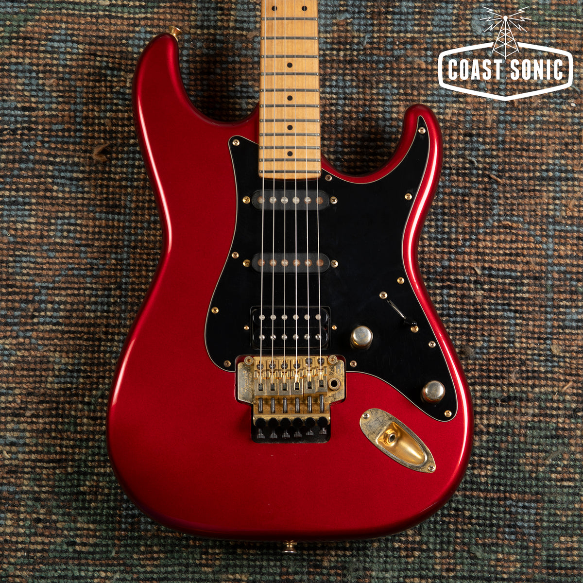 1988 Fender Stratocaster STR-75 Floyd Rose Made in Japan – Coast Sonic