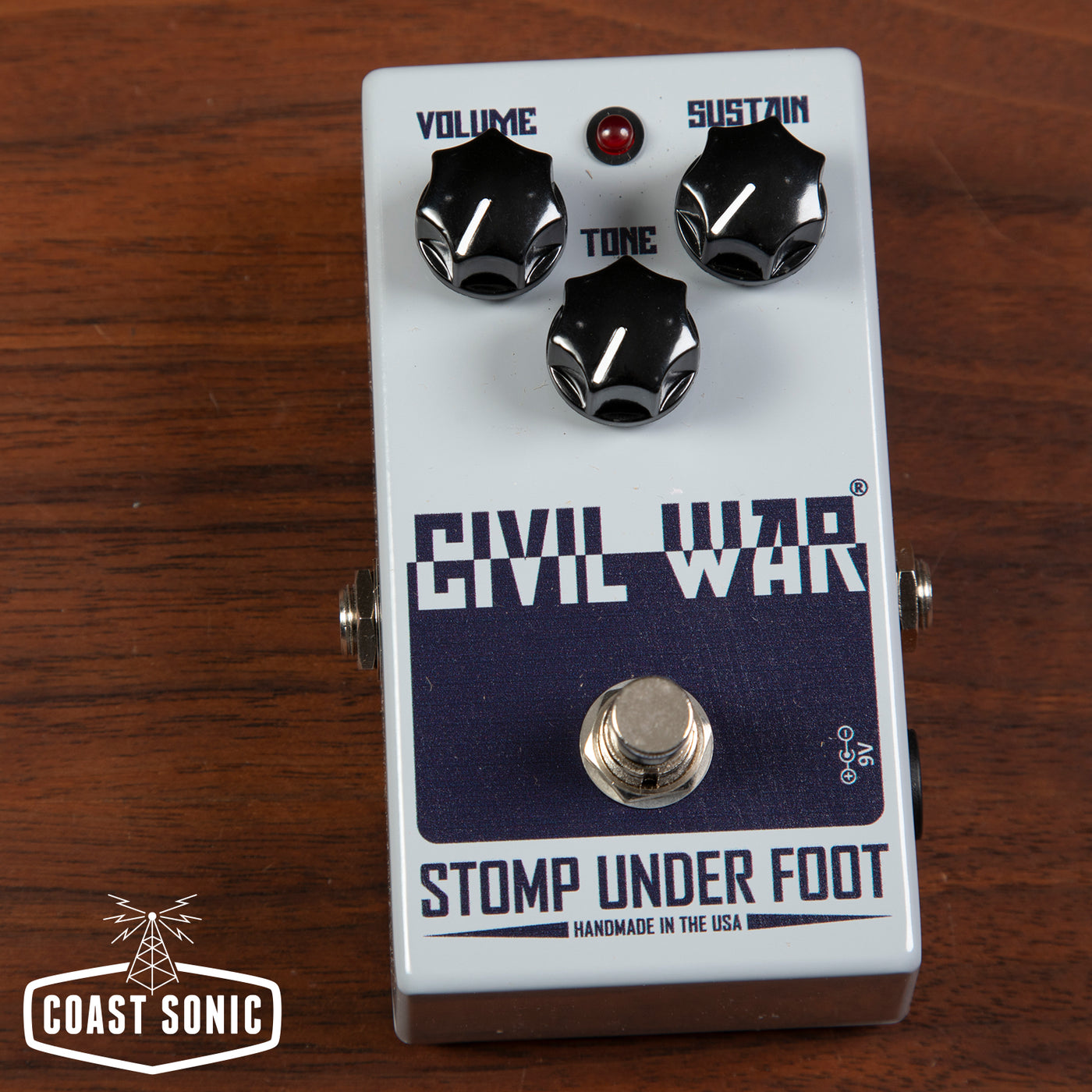 Stomp Under Foot Effects Pedals – Coast Sonic