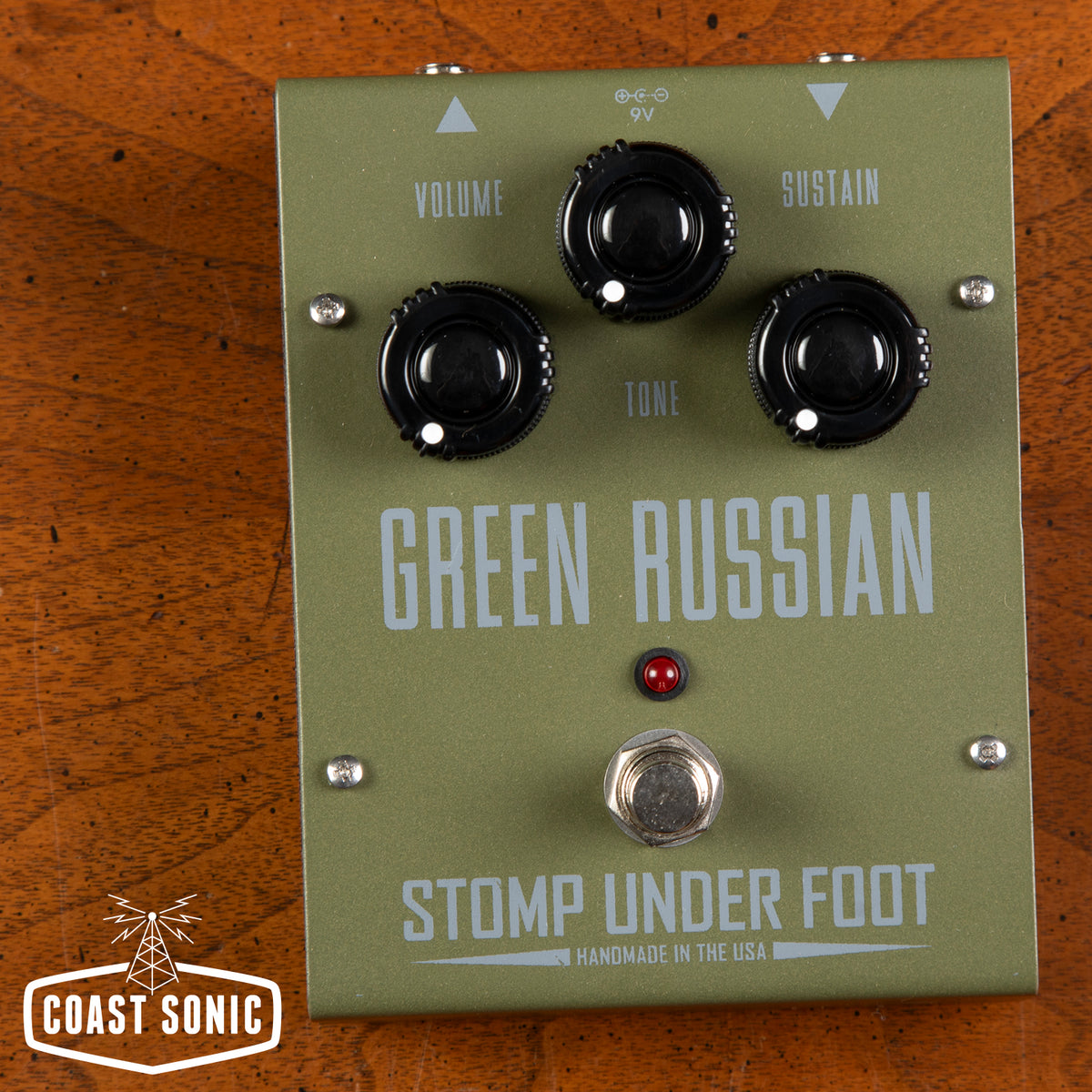 Stomp Under Foot Effects Pedals – Coast Sonic