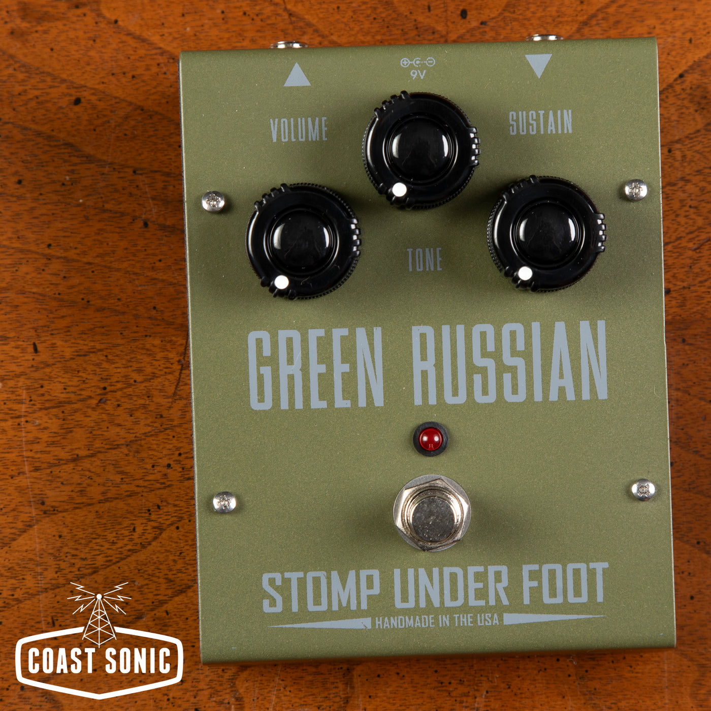 Stomp Under Foot Effects Pedals – Coast Sonic
