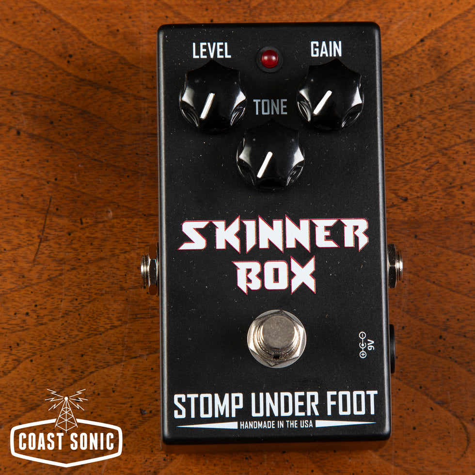 Stomp Under Foot Effects Pedals – Coast Sonic