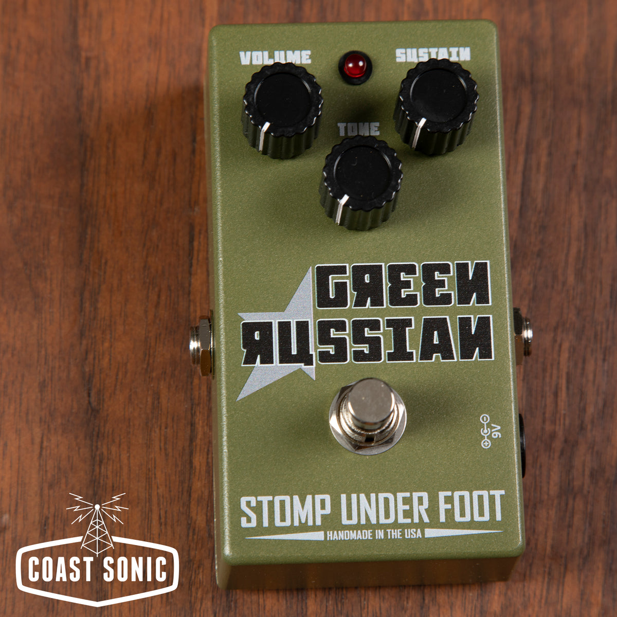 Stomp Under Foot Effects Pedals – Coast Sonic