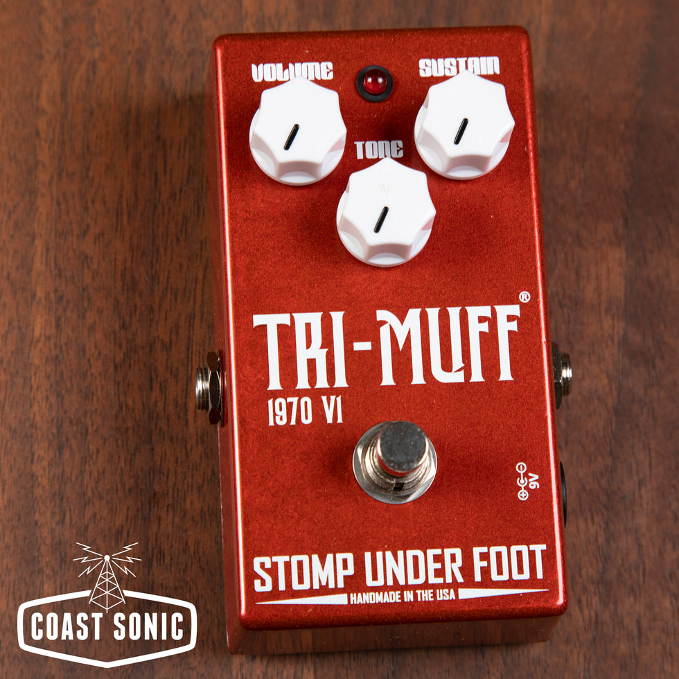 Stomp Under Foot Effects Pedals – Coast Sonic