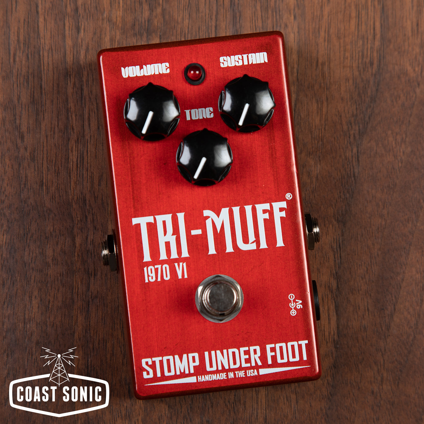 Stomp Under Foot Effects Pedals – Coast Sonic