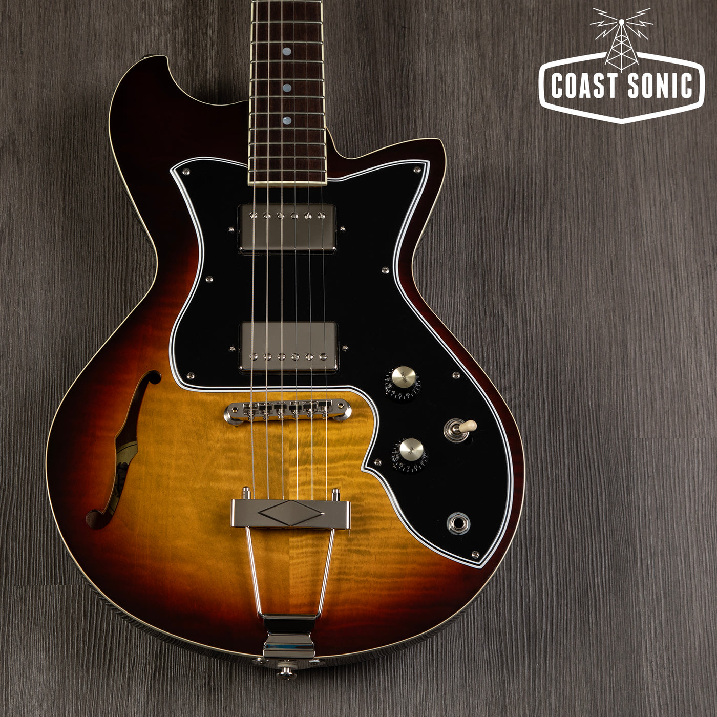 BA Ferguson Guitars Ranger Deluxe - "Melody Burst" – Coast Sonic