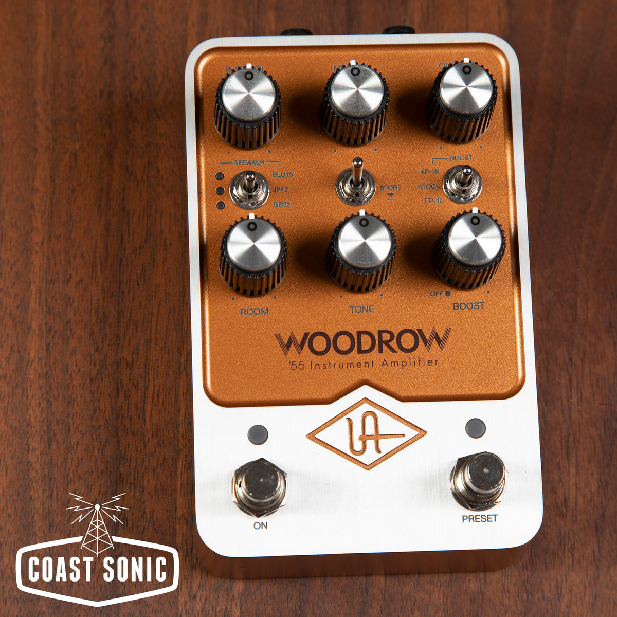Universal Audio Woodrow '55 Instrument Amplifier Pedal – Coast Sonic