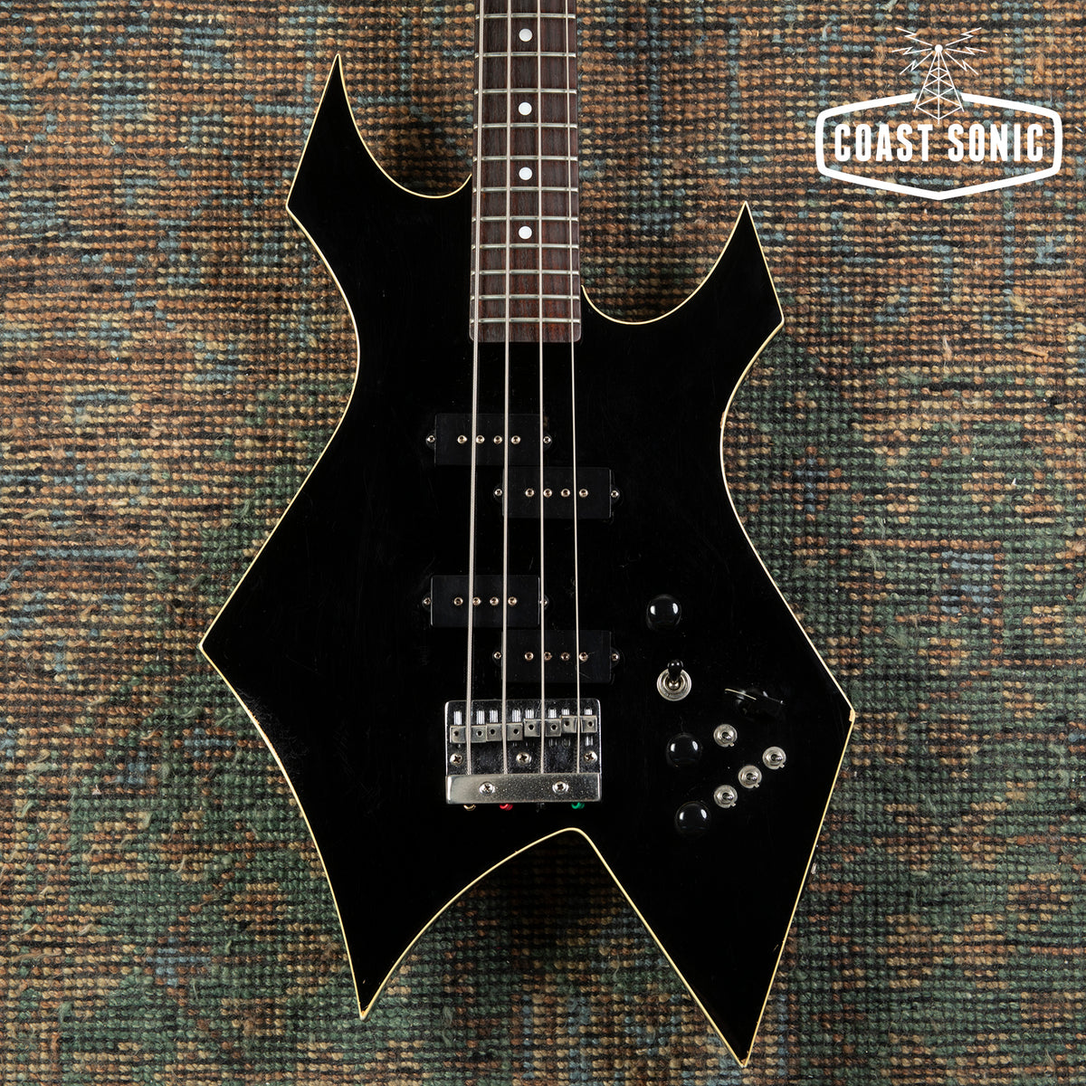 1986 B.C. Rich Warlock Bass WB NJ Series made in Japan, all original ...