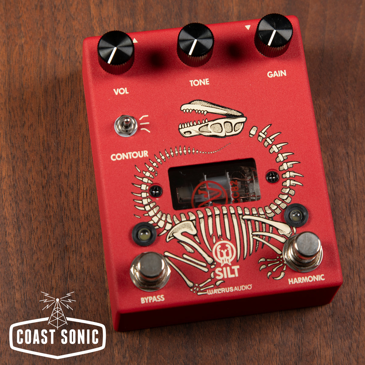Walrus Audio Silt Harmonic Fuzz (red) – Coast Sonic