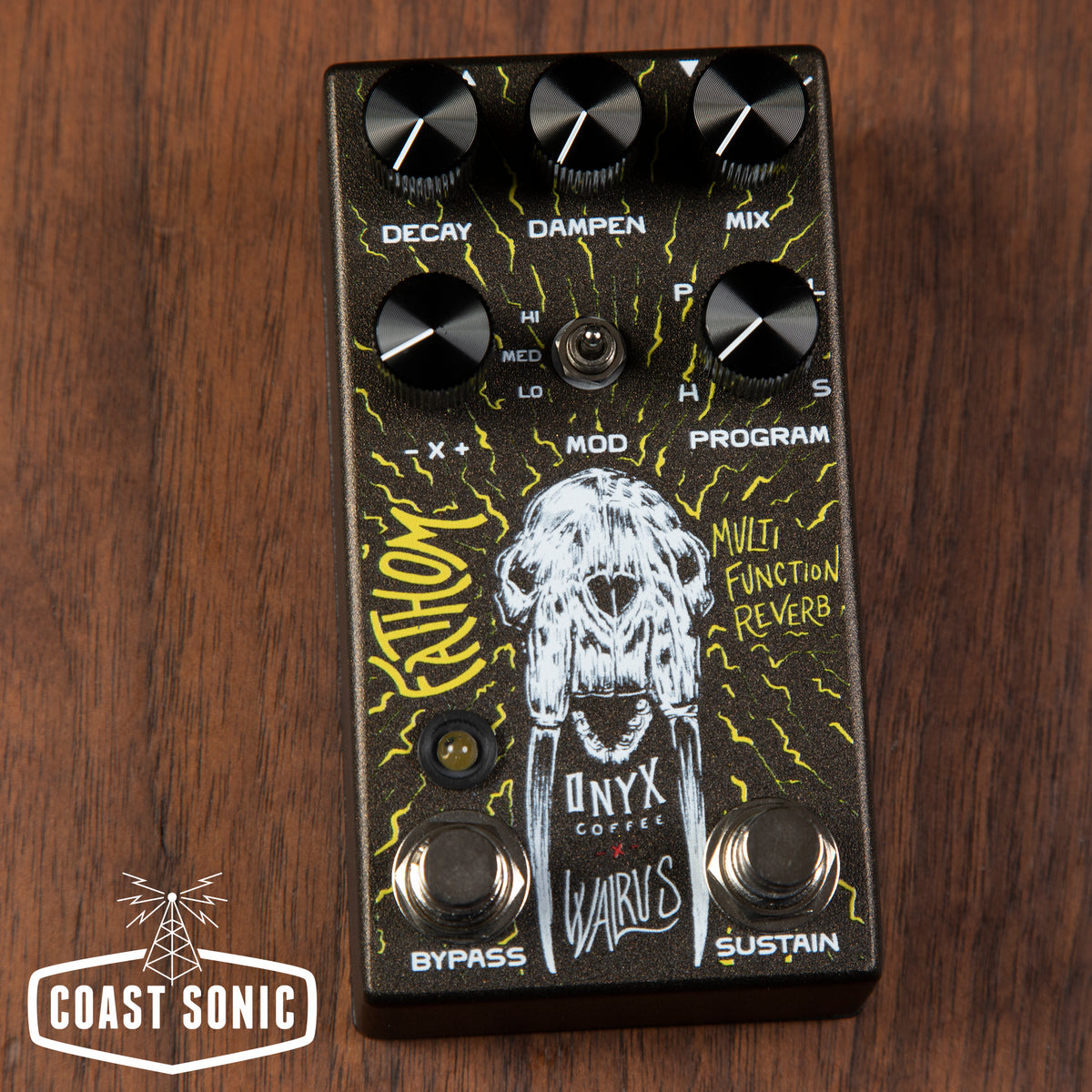 Walrus Audio Fathom Multi-Function Reverb Onyx Edition – Coast Sonic
