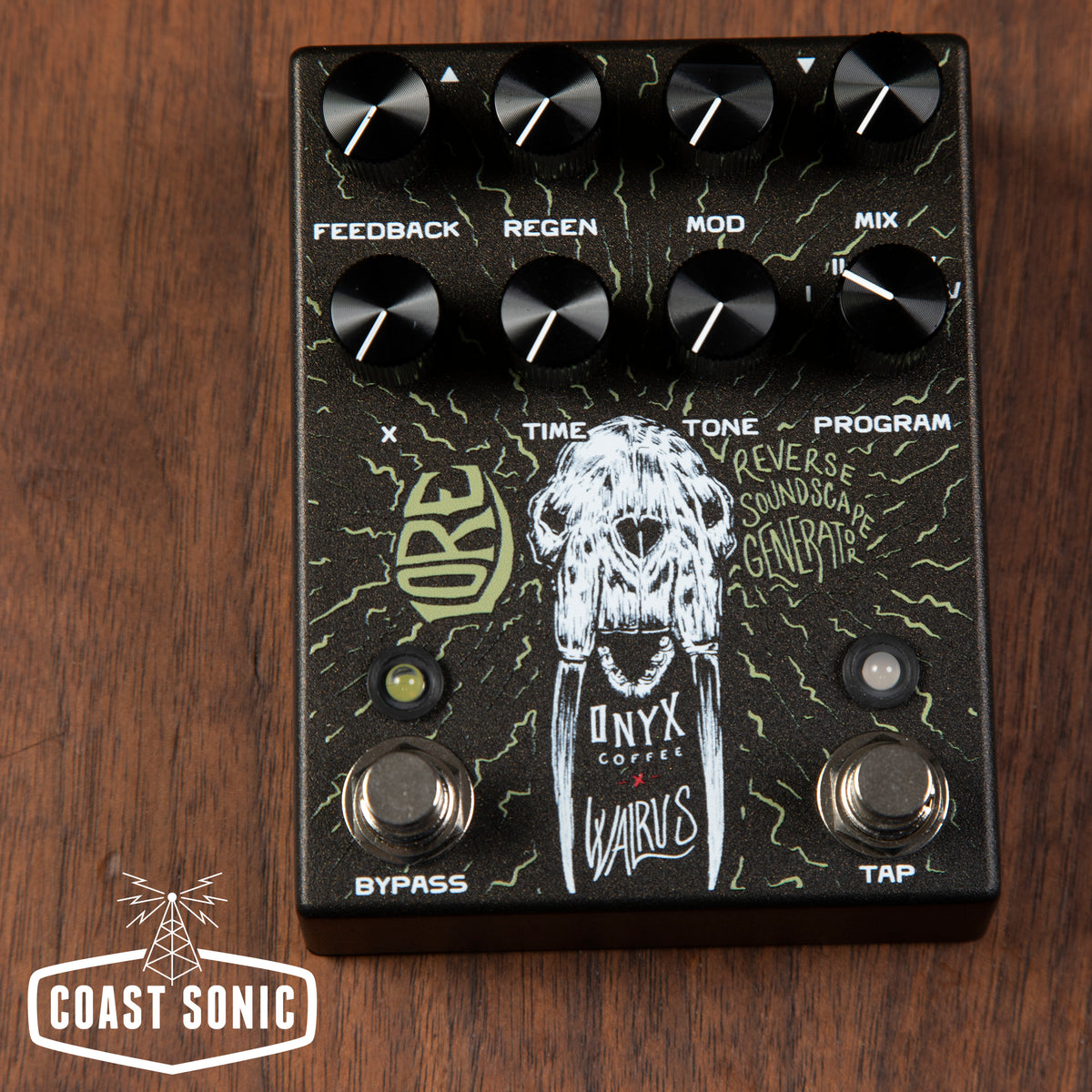 Walrus Audio Lore Reverse Soundscape Generator Onyx Edition – Coast Sonic