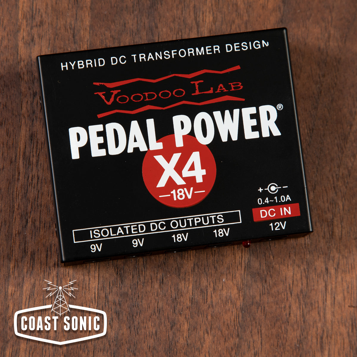 Voodoo Lab Pedal Power X4-18v – Coast Sonic