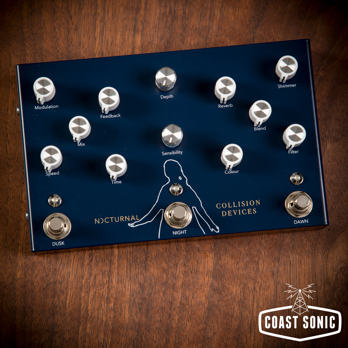 Collision Devices Nocturnal Shimmer Reverb/Dynamic Tremolo/Modulated D ...