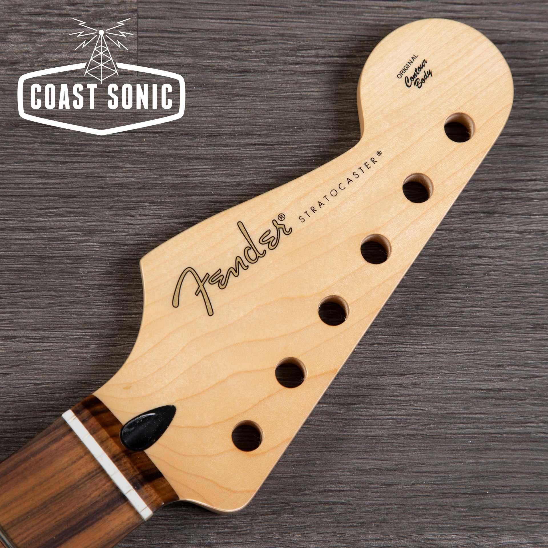 Fender Player Series Stratocaster Neck w/ Reverse Headstock- Pau Ferro ...