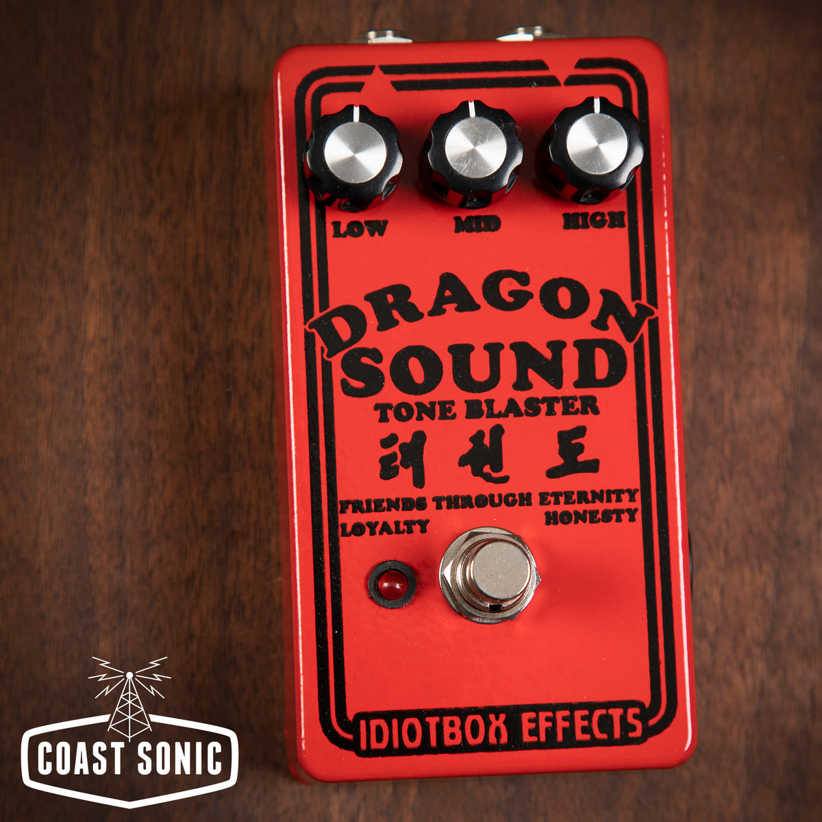Idiotbox Effects Dragon Sound Tone Booster – Coast Sonic