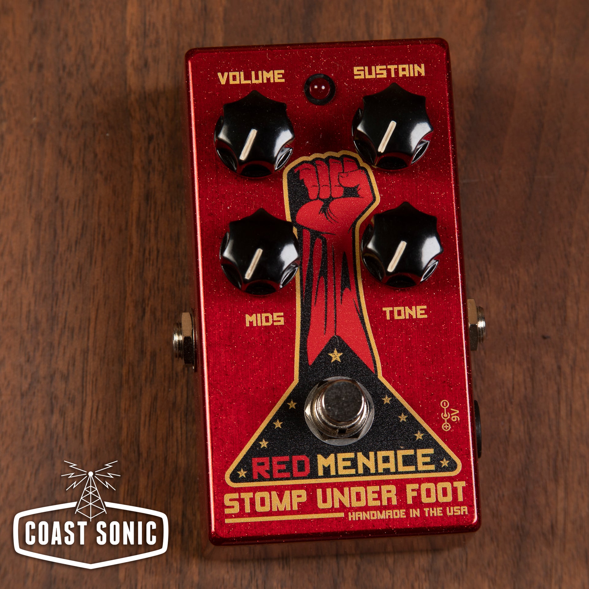 Stomp Under Foot Effects Pedals – Coast Sonic