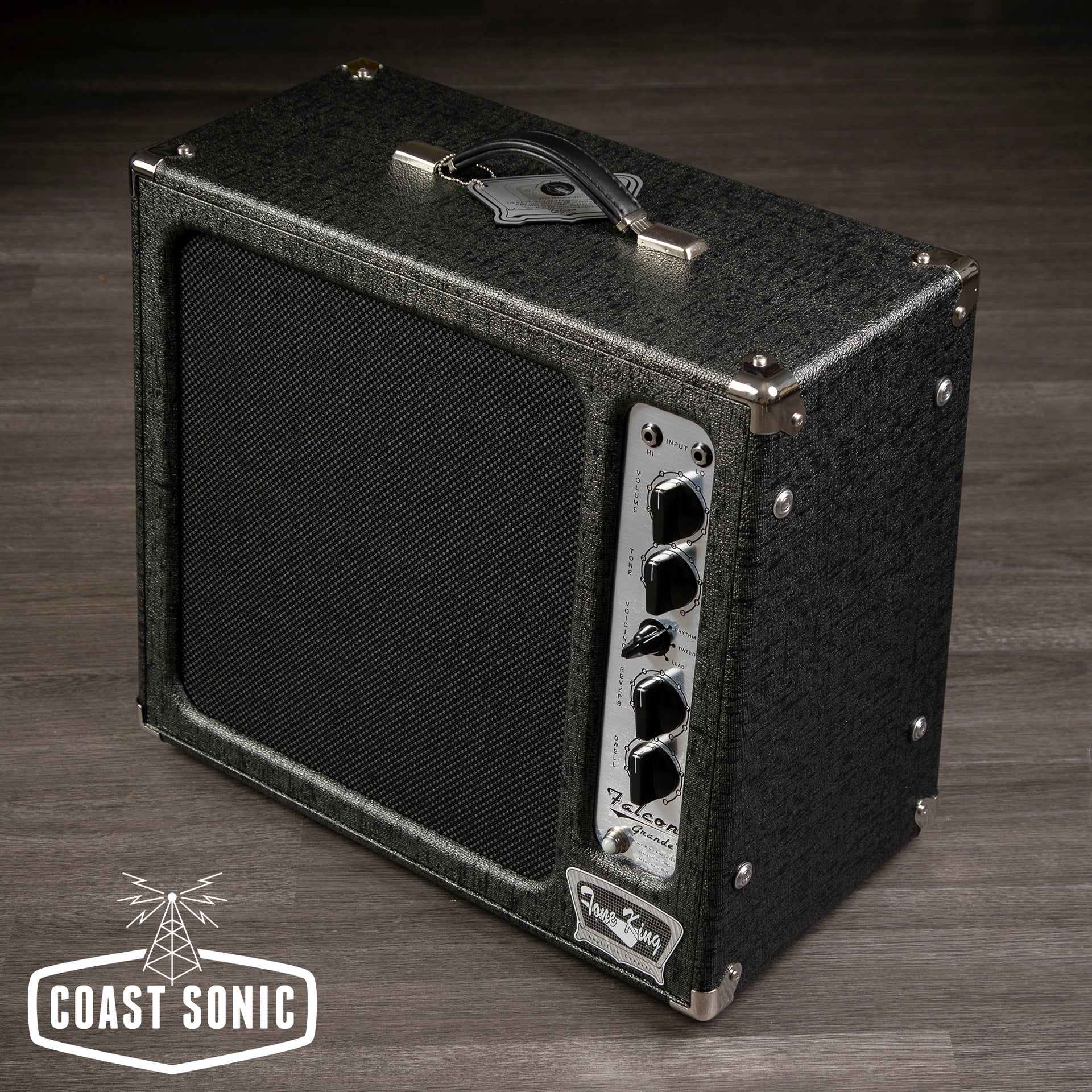 Tone King Falcon Grande 20W combo amplifier *Custom Shop "blackened tu ...