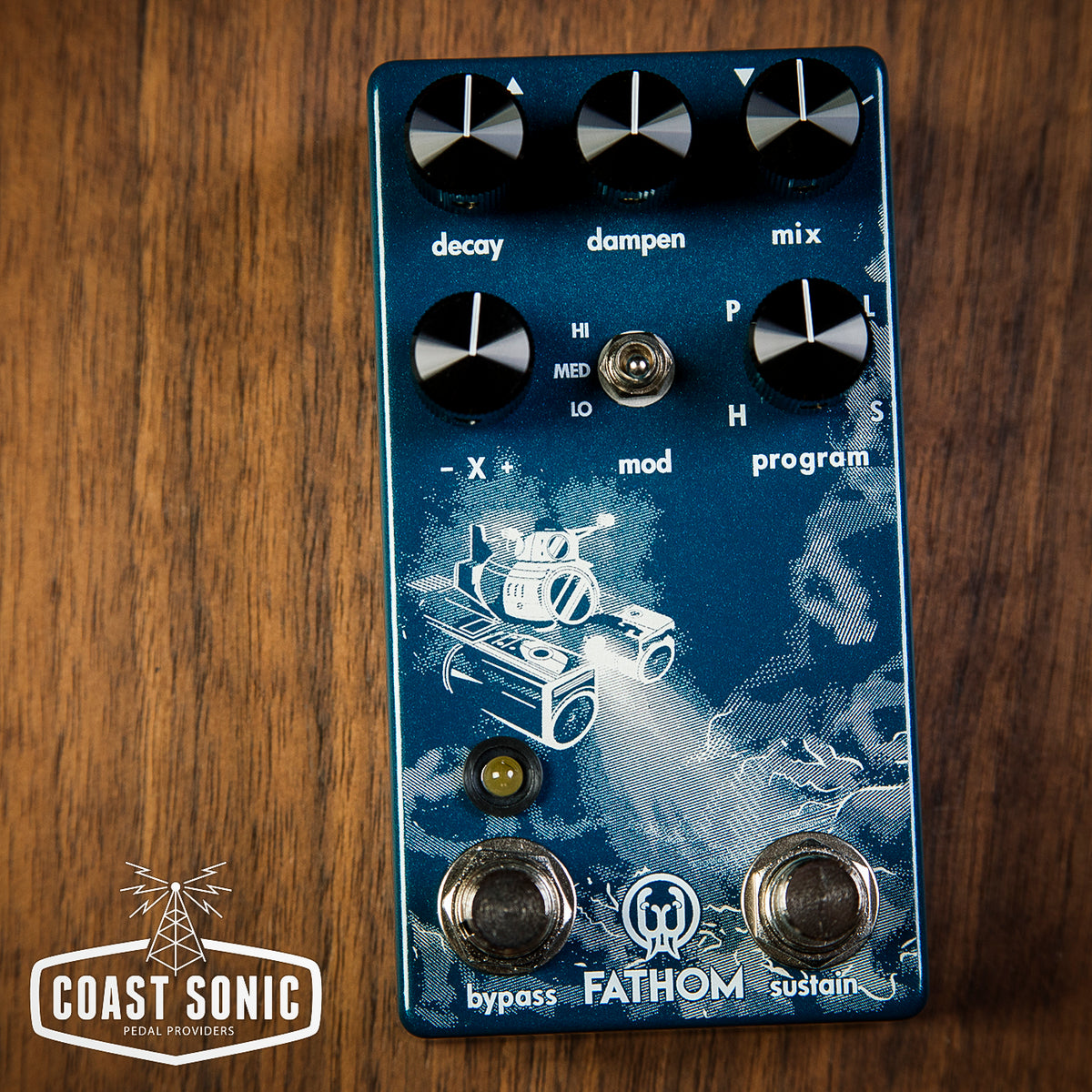 Walrus Audio Fathom Multi-Function Reverb – Coast Sonic