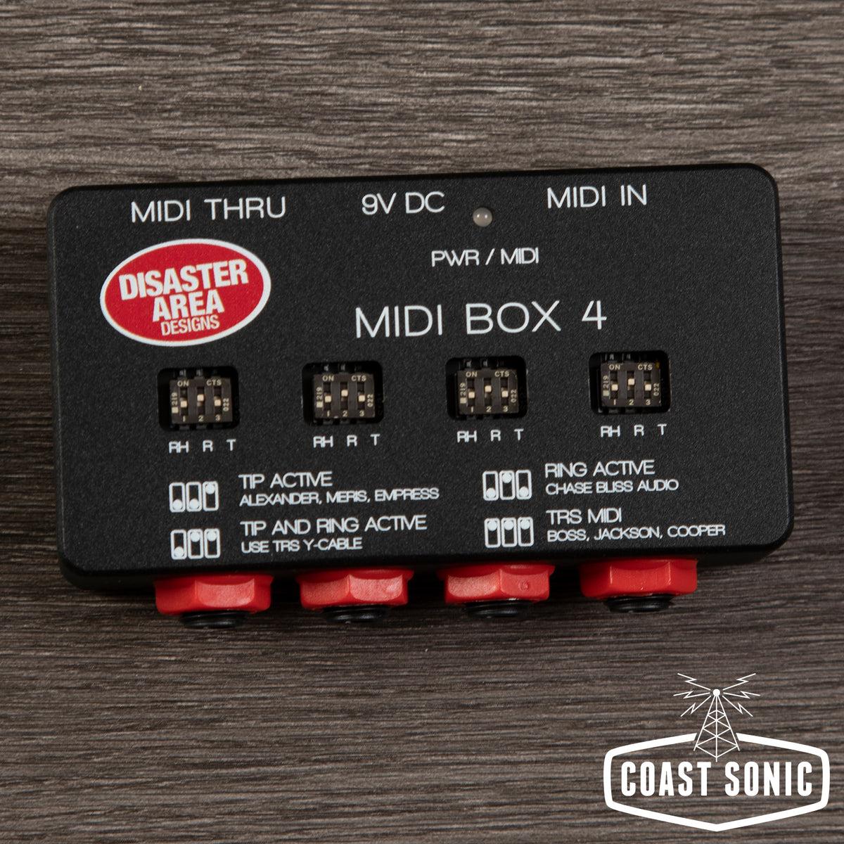 Disaster Area MIDI Box 4 – Coast Sonic
