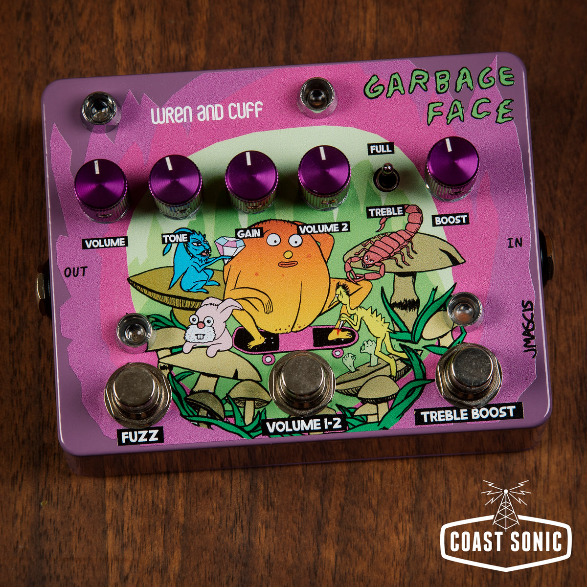 Wren and Cuff Effects Pedals – Coast Sonic